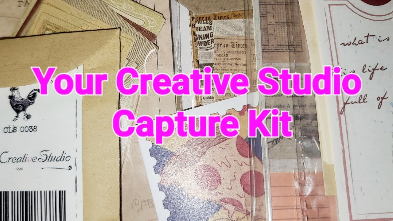Your Creative Studio | Capture Kit Unboxing - YouTube