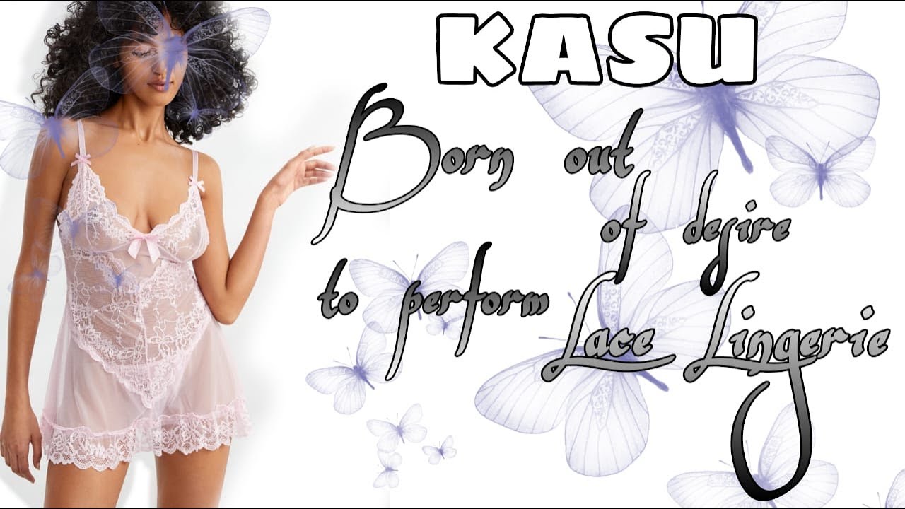 Born Out of desire to perform Lace Lingerie by KASU Laser Cutting Machine - YouTube