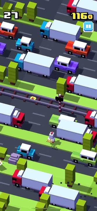 How not to play Crossy road part 5 - YouTube