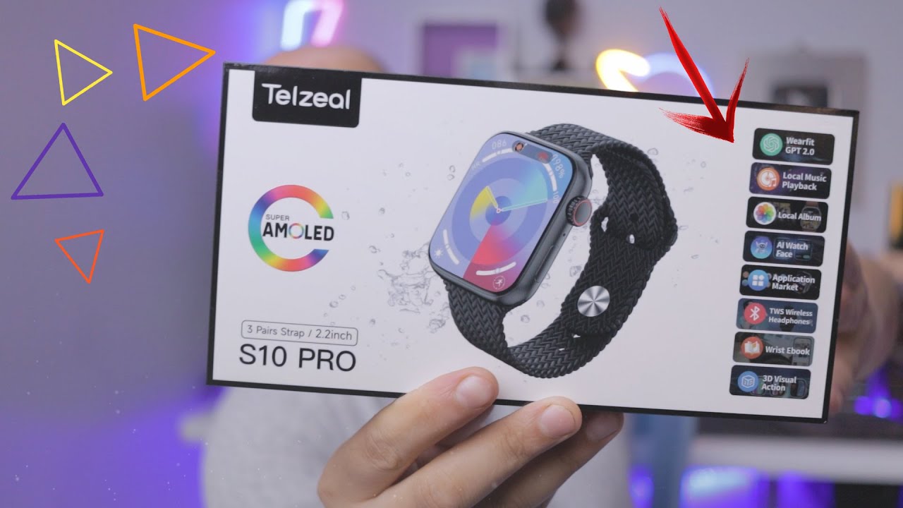 مراجعة ساعة Telzeal S10 PRO | شرح قوائم ساعة Telzeal S10 PRO - YouTube