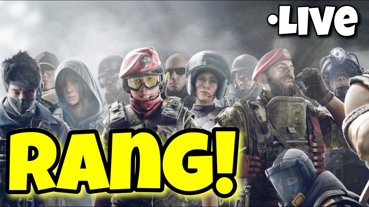 Rainbow Six Siege Rang! -Live 🦁 - YouTube