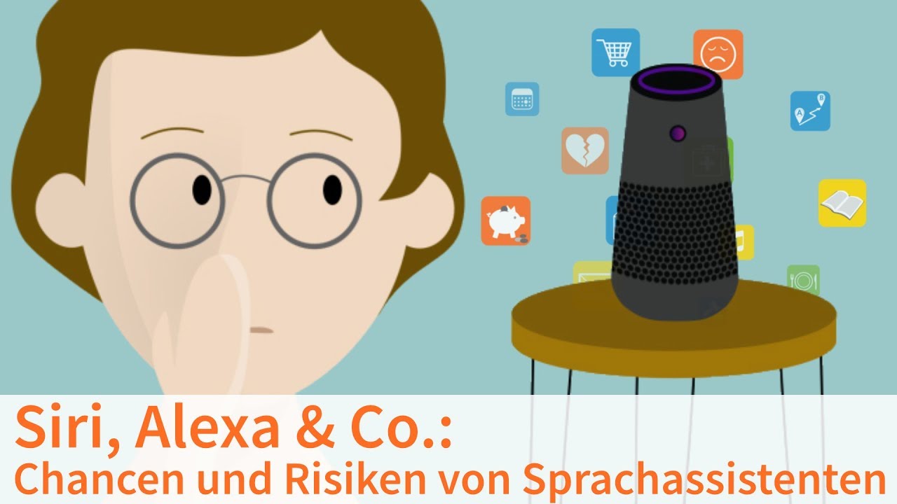 Alexa, Siri & Co: Chancen und Risiken von Sprachassistenten - YouTube