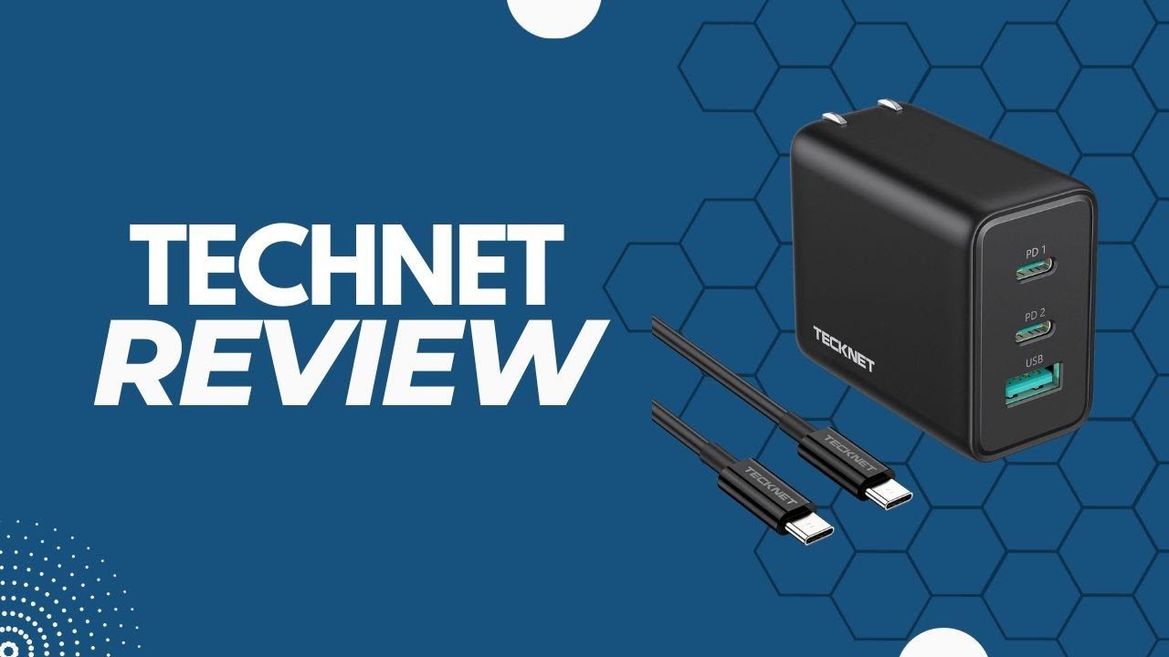 Review: TECKNET USB C Charger 65W PD 3.0 GaN Charger Type C Foldable ...