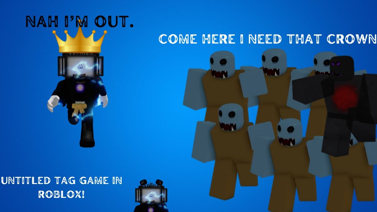Playing Untitled Tag Game In Roblox! - YouTube