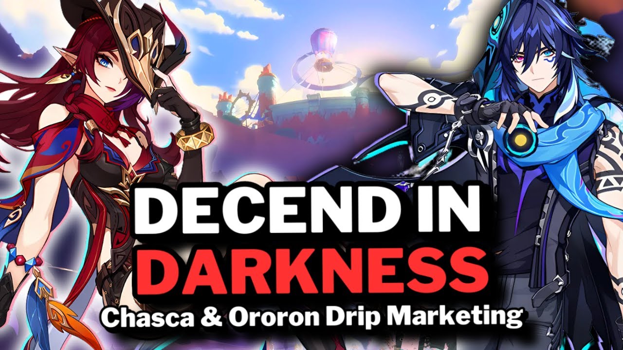 NATLANS DARK PAST CHASCA + ORORON | Genshin Impact 5.2 Drip Marketing ...