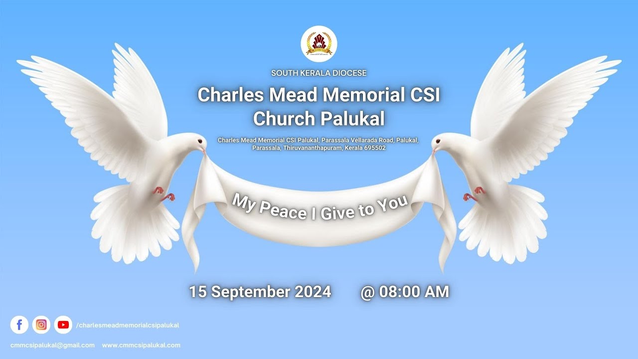 15 Sep 2024 Sunday Live Worship 2024 | Charles Mead Memorial CSI ...