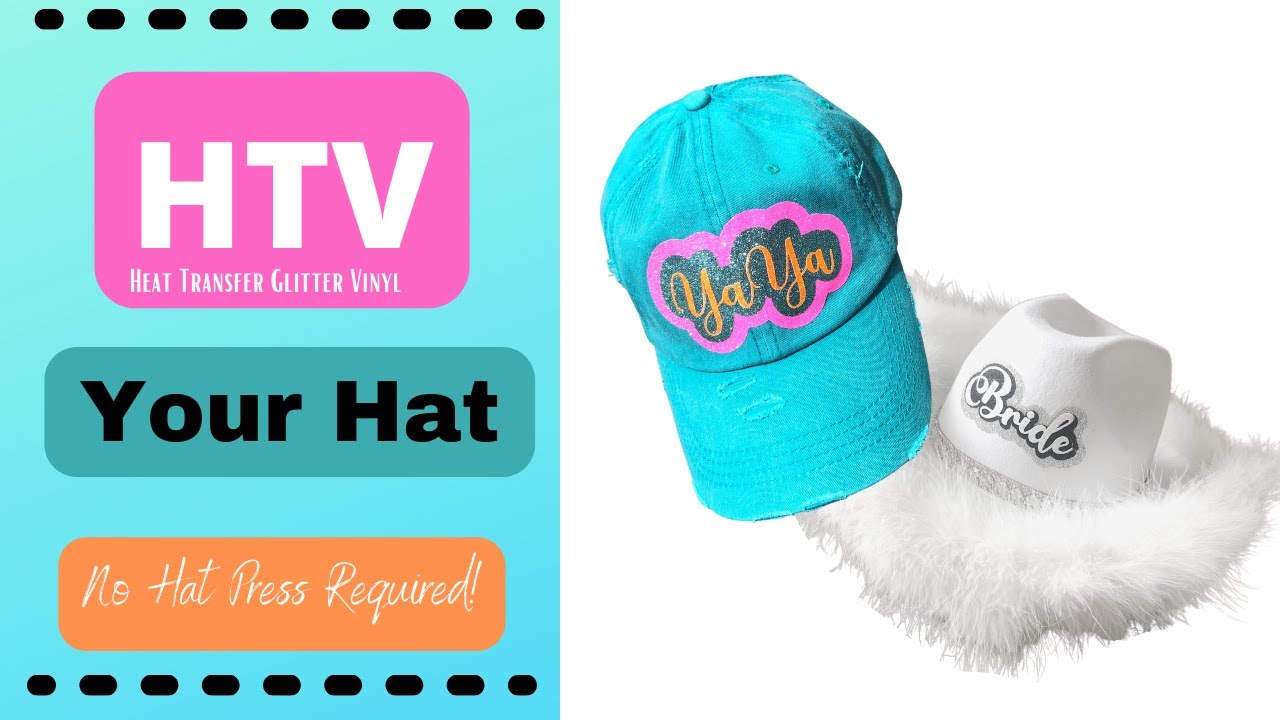 Design a Cap/Hat with Cricut Design Space - YouTube