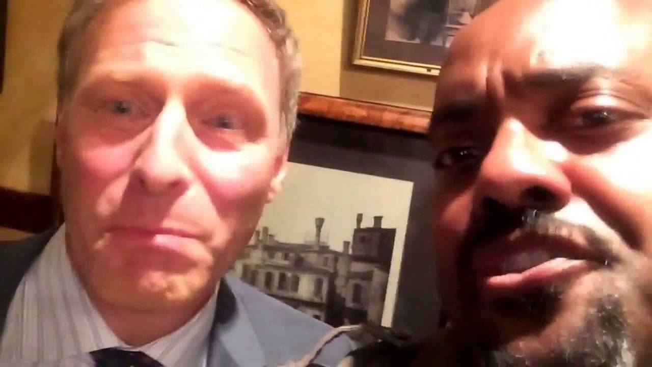 Marc Clarke's welcome to NY Luncheon at Carmine's w/WNBC anchor Michael ...