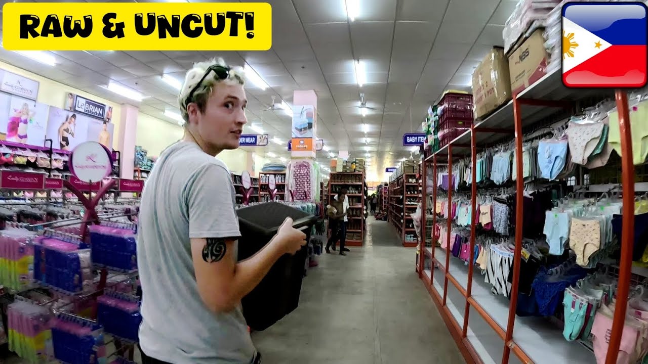 Shopping in a FILIPINO DEPARTMENT STORE! - YouTube