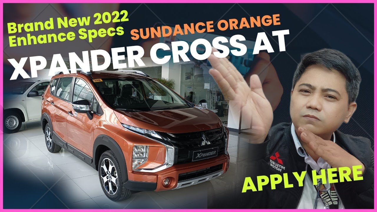 Mitsubishi 2022 Xpander Cross AT Sundance Orange Closer look - Paano ...