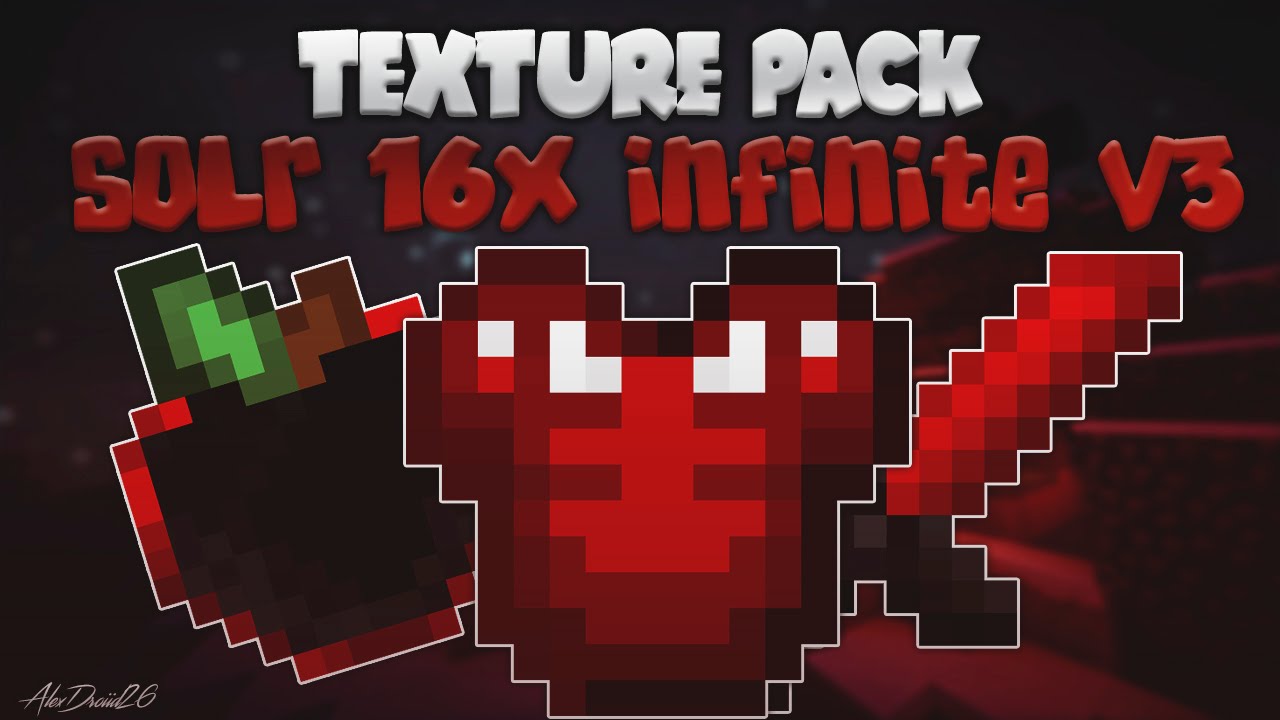 Solr 16x InFinite v3 | Review | Texture Pack PvP | Minecraft PE | 0.15. ...
