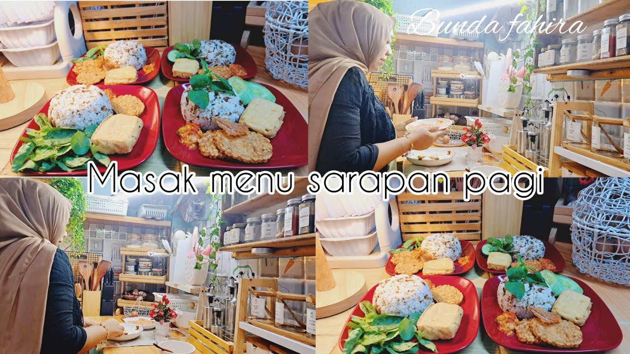 Masak menu pagi ||Menu sarapan pagi simple ||Menu masakan sarapan pagi ...