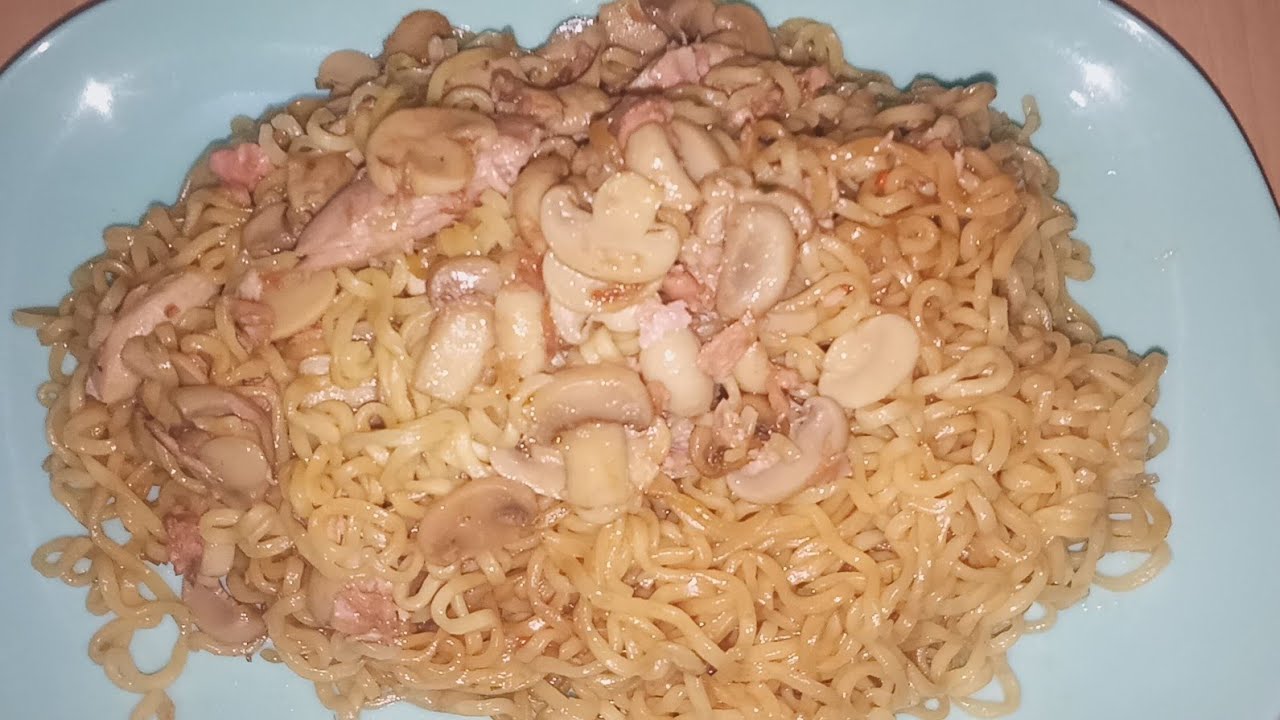 canton with mushroom and tuna in can l Garcia's recipe - YouTube