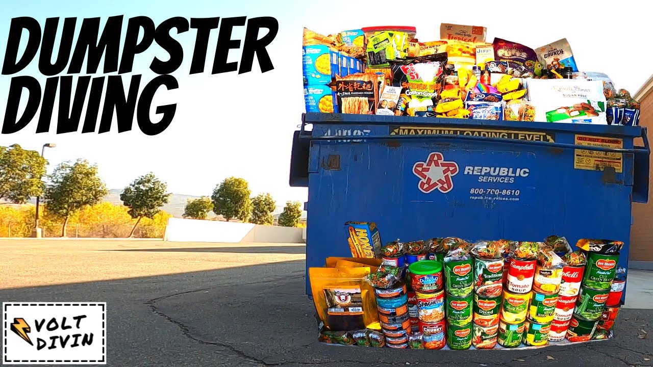 Dumpster Diving Massive Food Score Must See! - S3E38 - YouTube