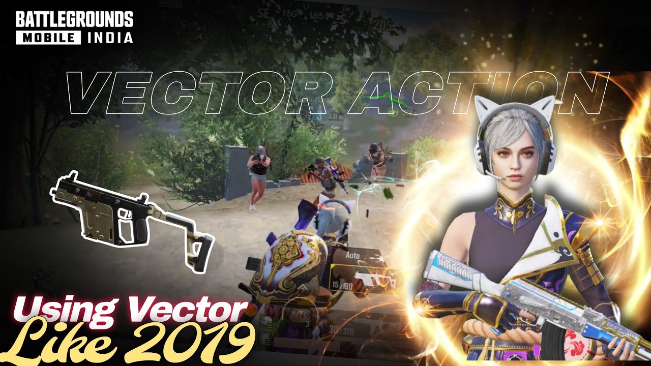 Using Vector Like 2019 Player in New Mode 😈😡• BGMI Gameplay in Hindi ...