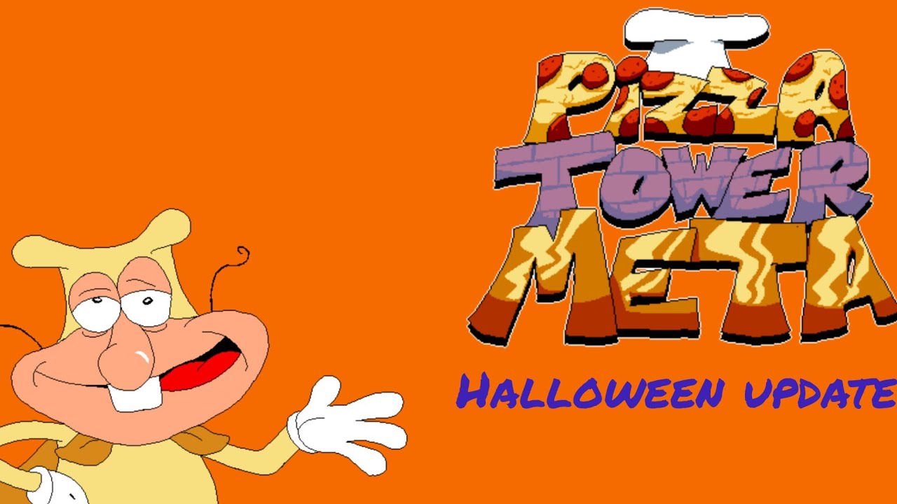 pizza tower META halloween update - YouTube