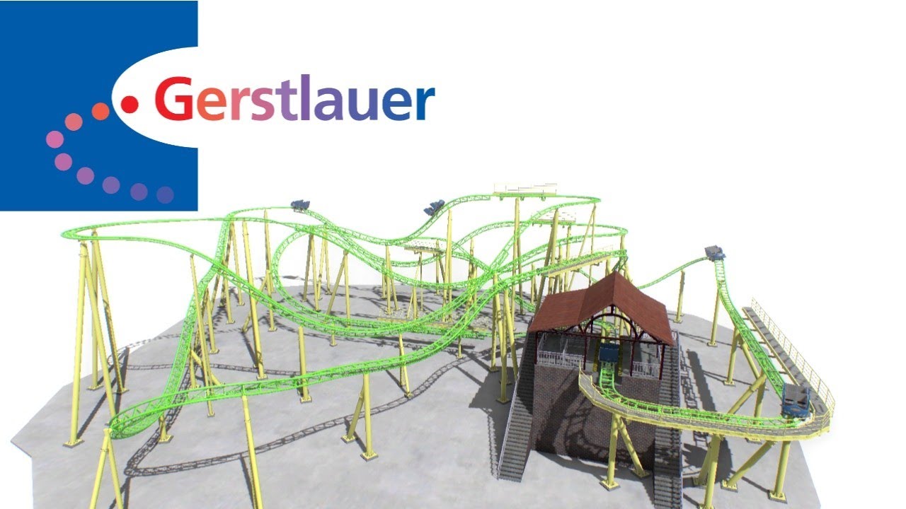 Launched Gerstlauer Bobsled Coaster Concept | No Limits 2 | Designed ...