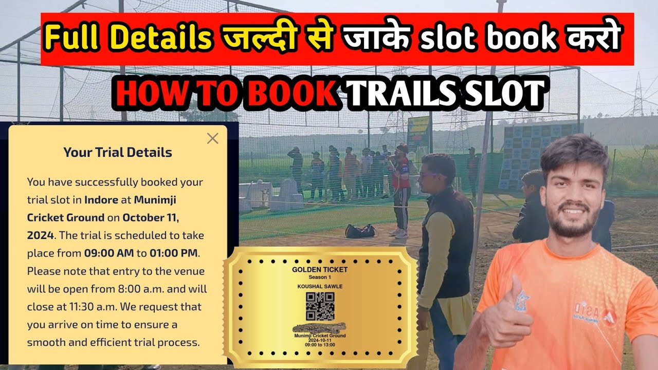 ISPL Season 2 Trail's Slot Book Kese Kare l How To Book Trail's Slot ...