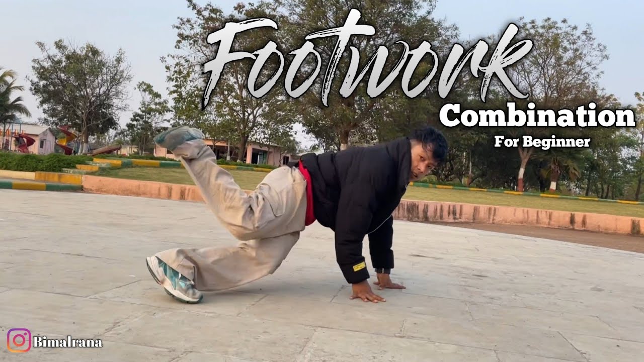 Footwork Combination tutorial for beginners in hindi by Bimal rana ...