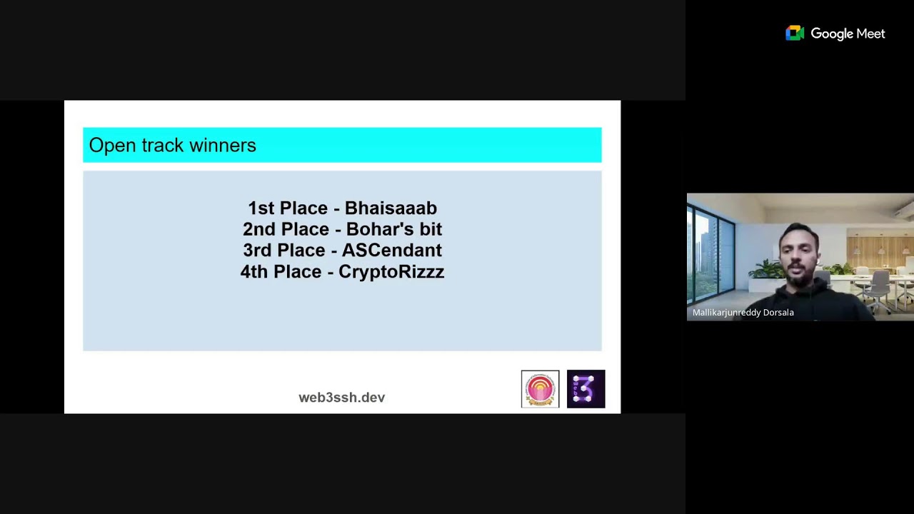 Web3SSH 2025 Closing Ceremony - YouTube