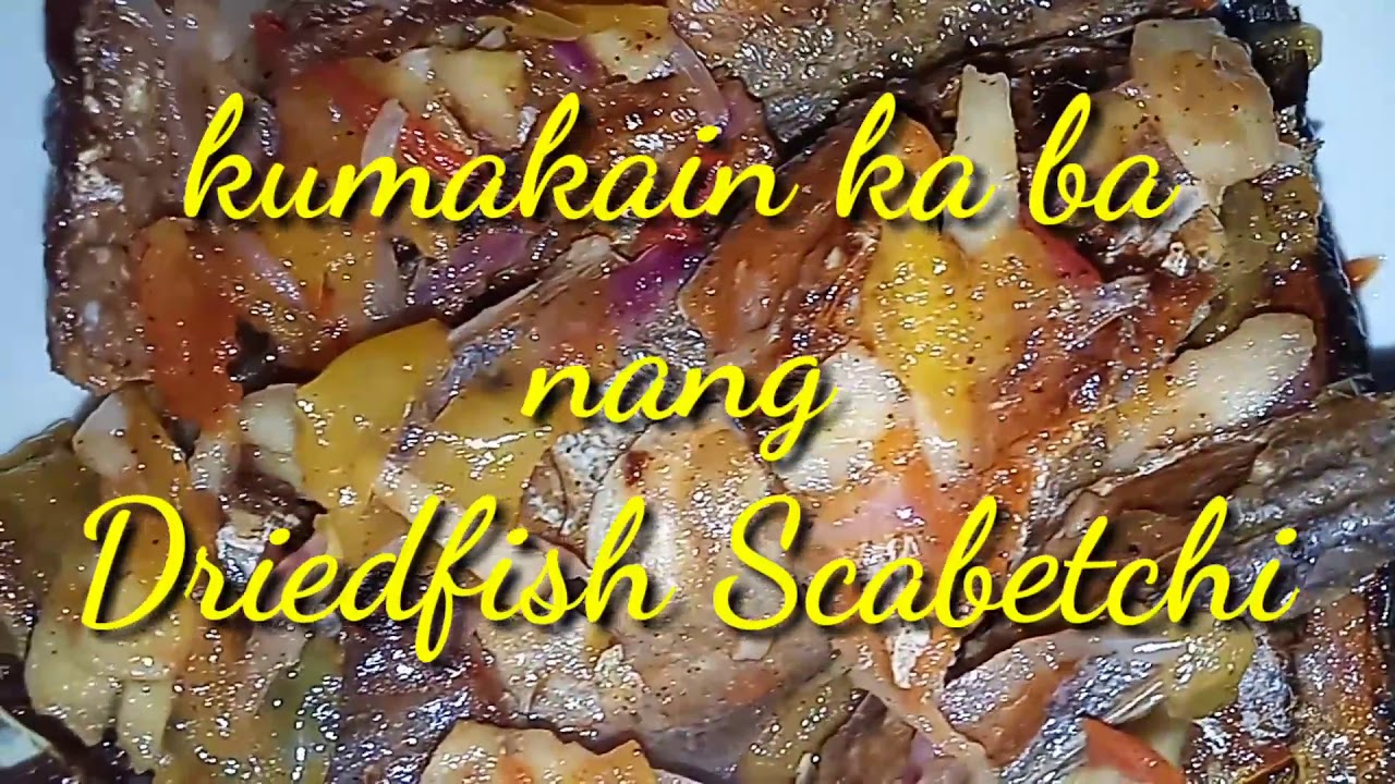 Dried fish Scabechi - YouTube