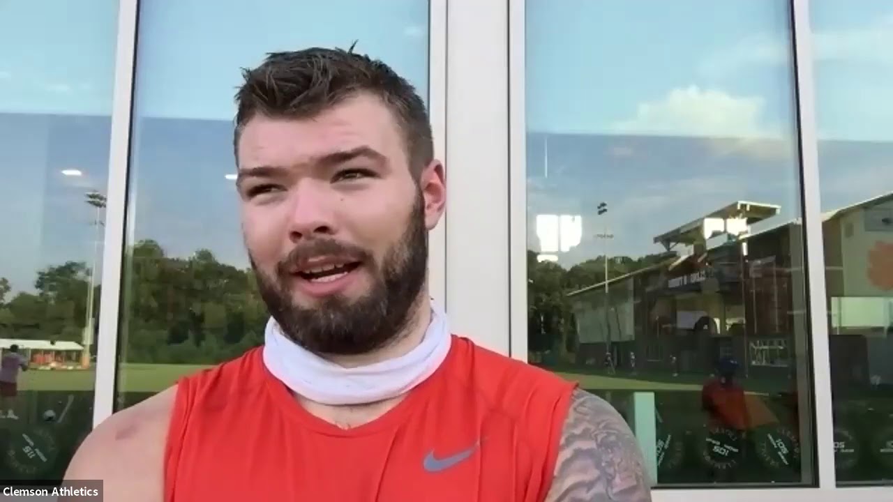Clemson LB James Skalski on camp's start - YouTube