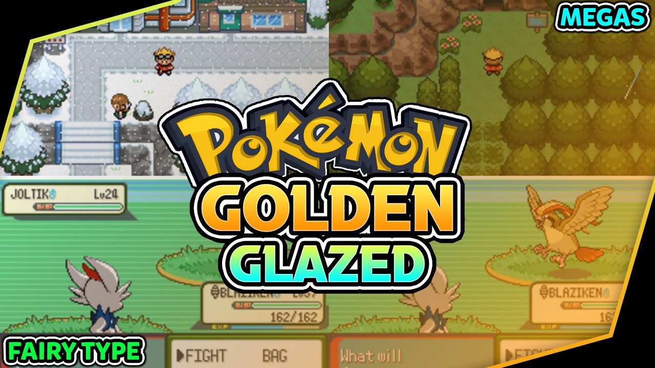 Completed New Pokemon Game With Fakemons, Permanent Mega Evolution ...