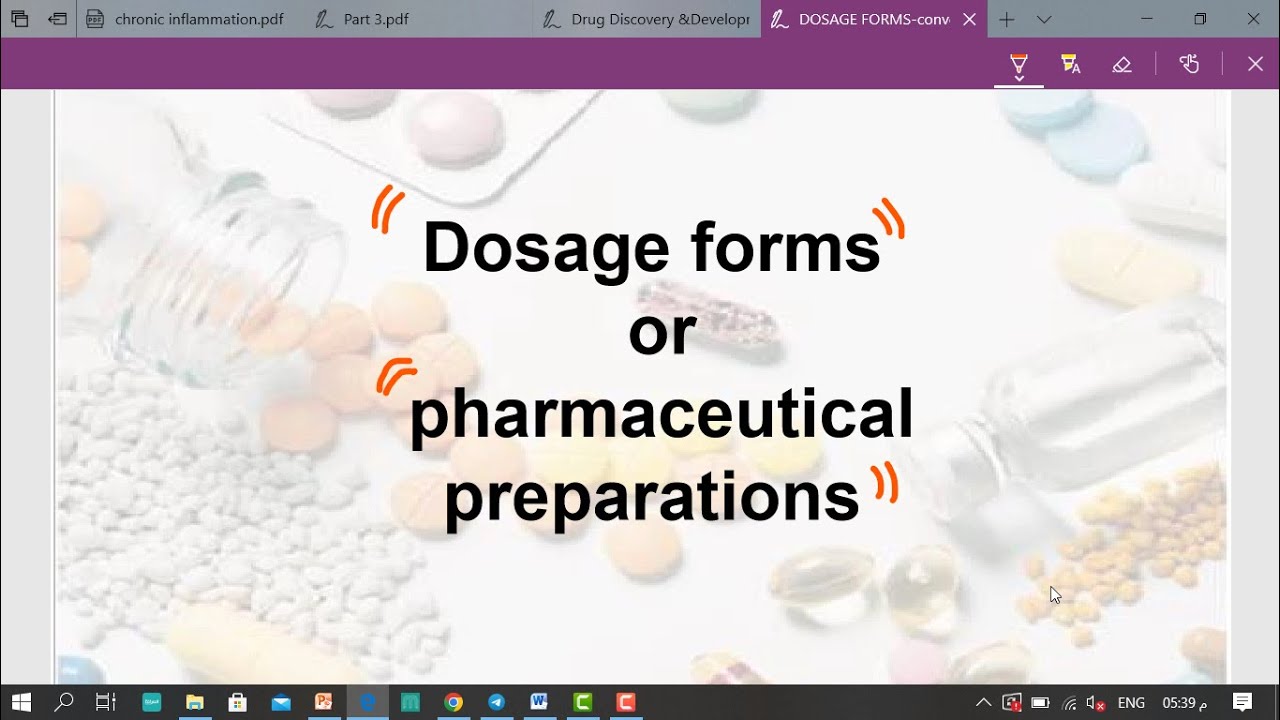 Dosage Forms " Drug forms " Lab 2 - YouTube