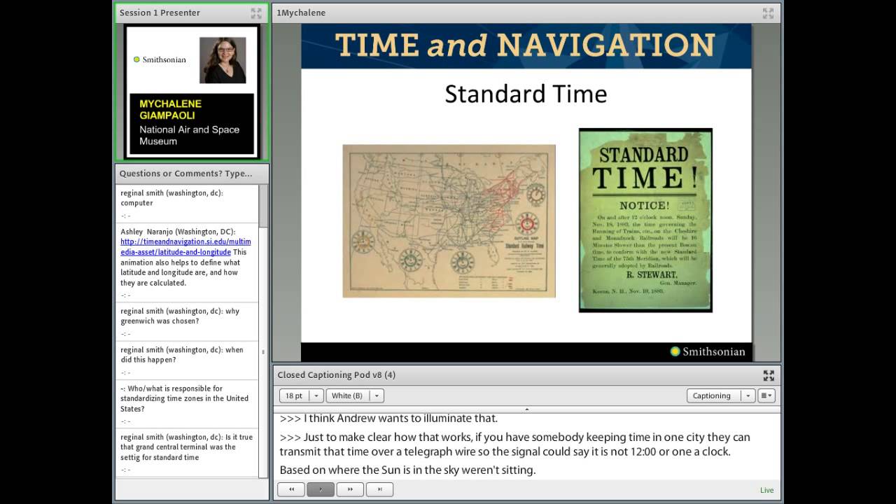 Time and Navigation: The Time Place Connection - YouTube