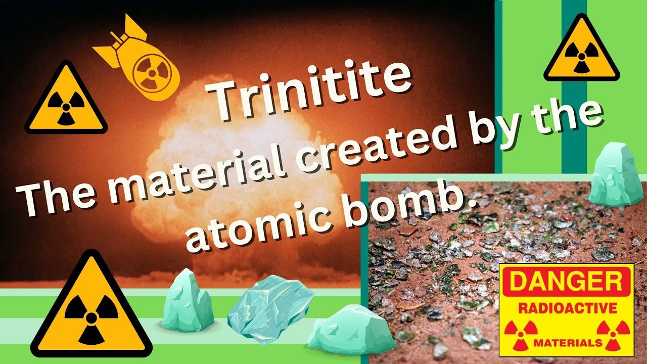 Trinitite - The material formed by an atomic blast! - YouTube