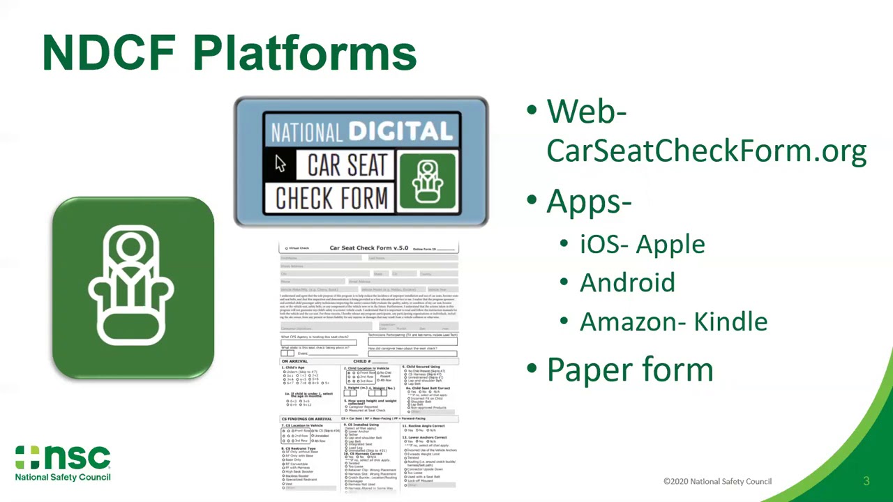 What is the National Digital Car Seat Check Form? How Do I Add My ...