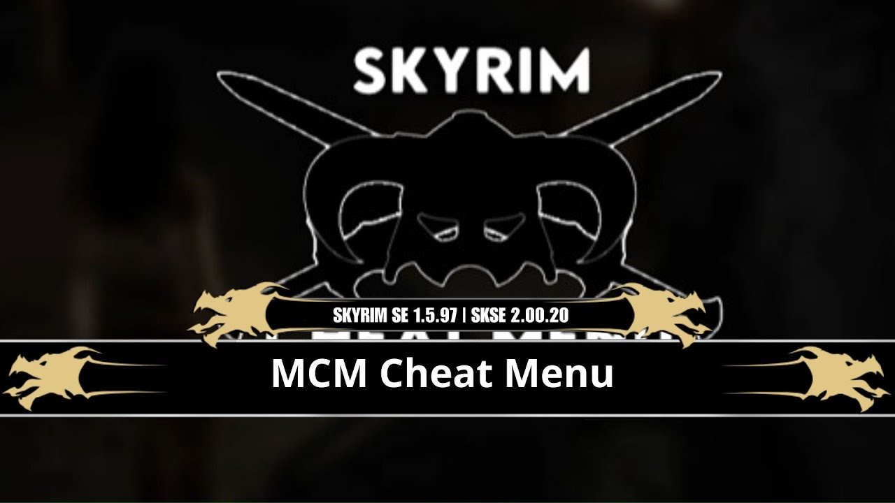 MCM Cheat Menu SKYRIM SE INDONESIA 1.5.97 SEXKAI - YouTube
