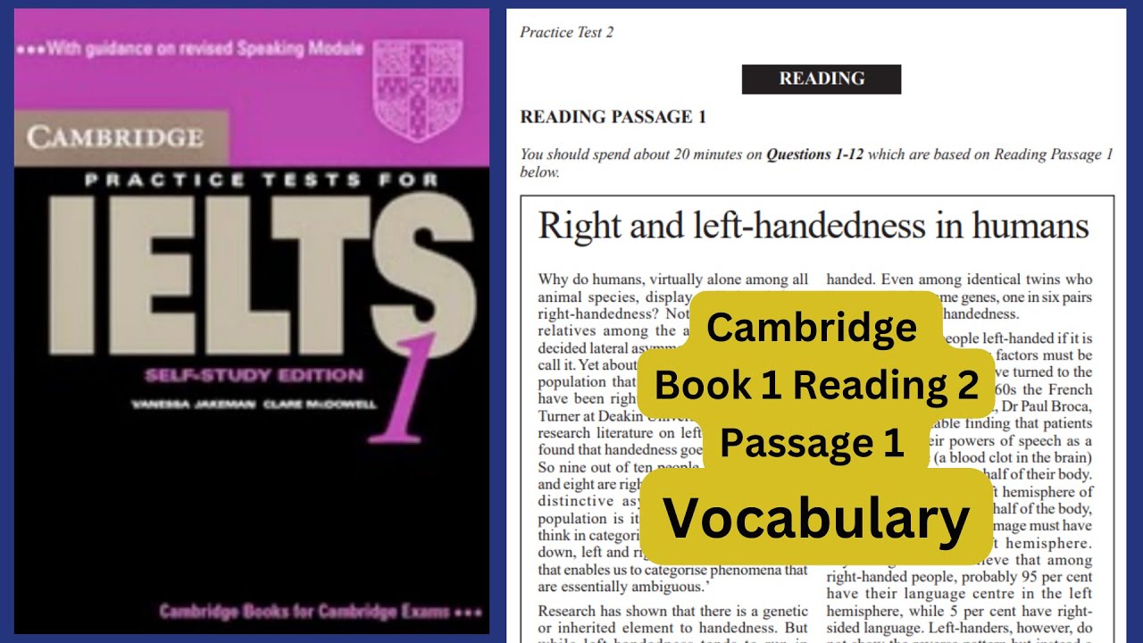 Cambridge B1 R2 Passage 1 | Right and left handedness in humans ...