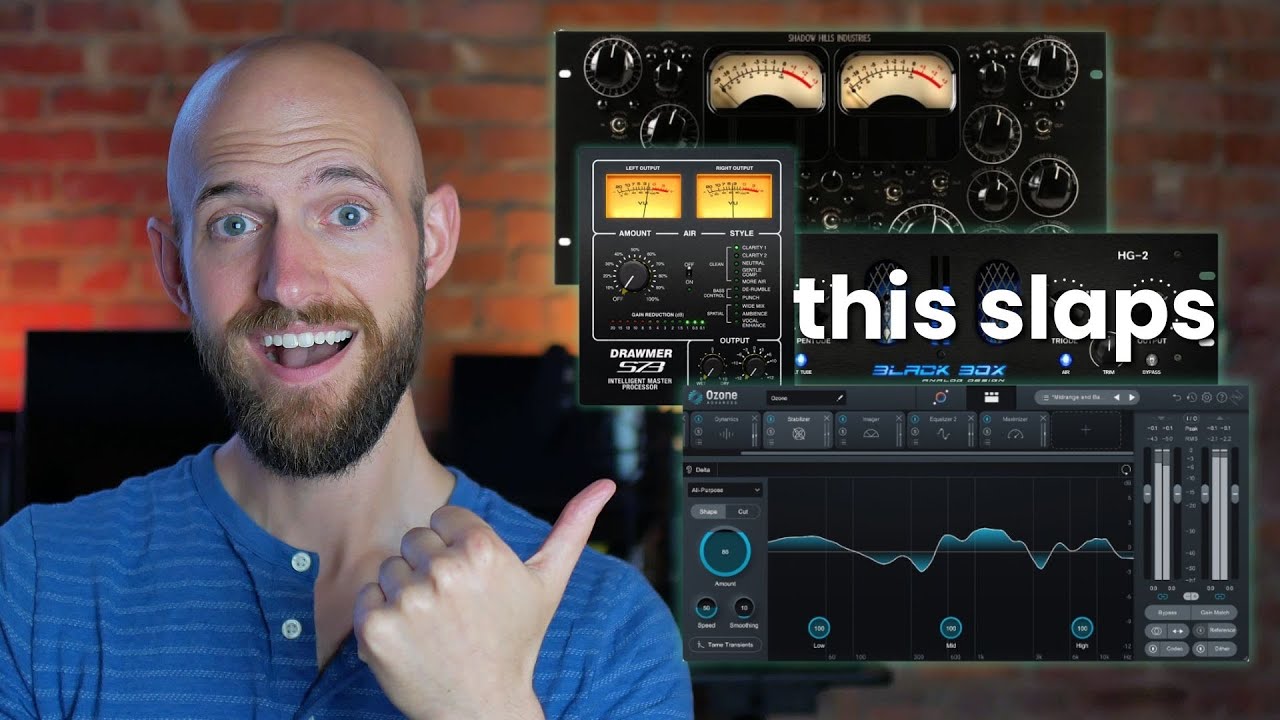 This mastering chain makes PRO sounding mixes - YouTube