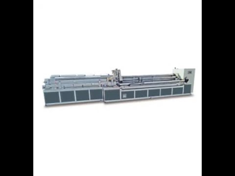 High efficiency stainless steel tube cutting machine single knife paper ...