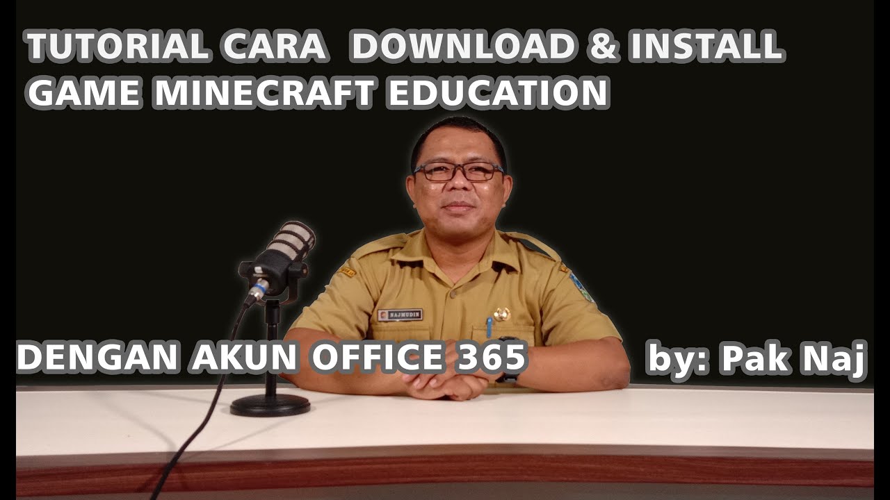 TUTORIAL MINECRAFT :CARA INSTALL GAME MINECRAFT EDUCATION DI PC/LAPTOP ...