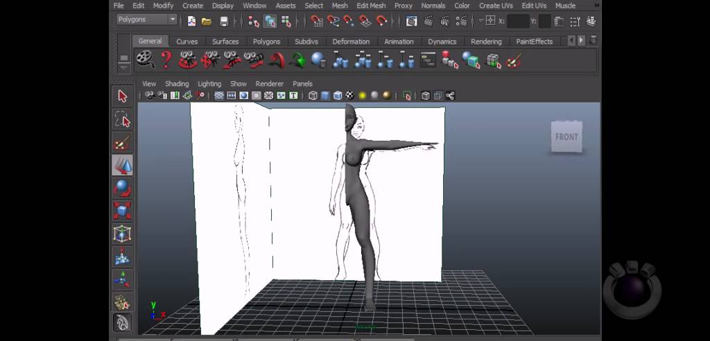 Female Modeling, Rigging - Autodesk Maya - YouTube