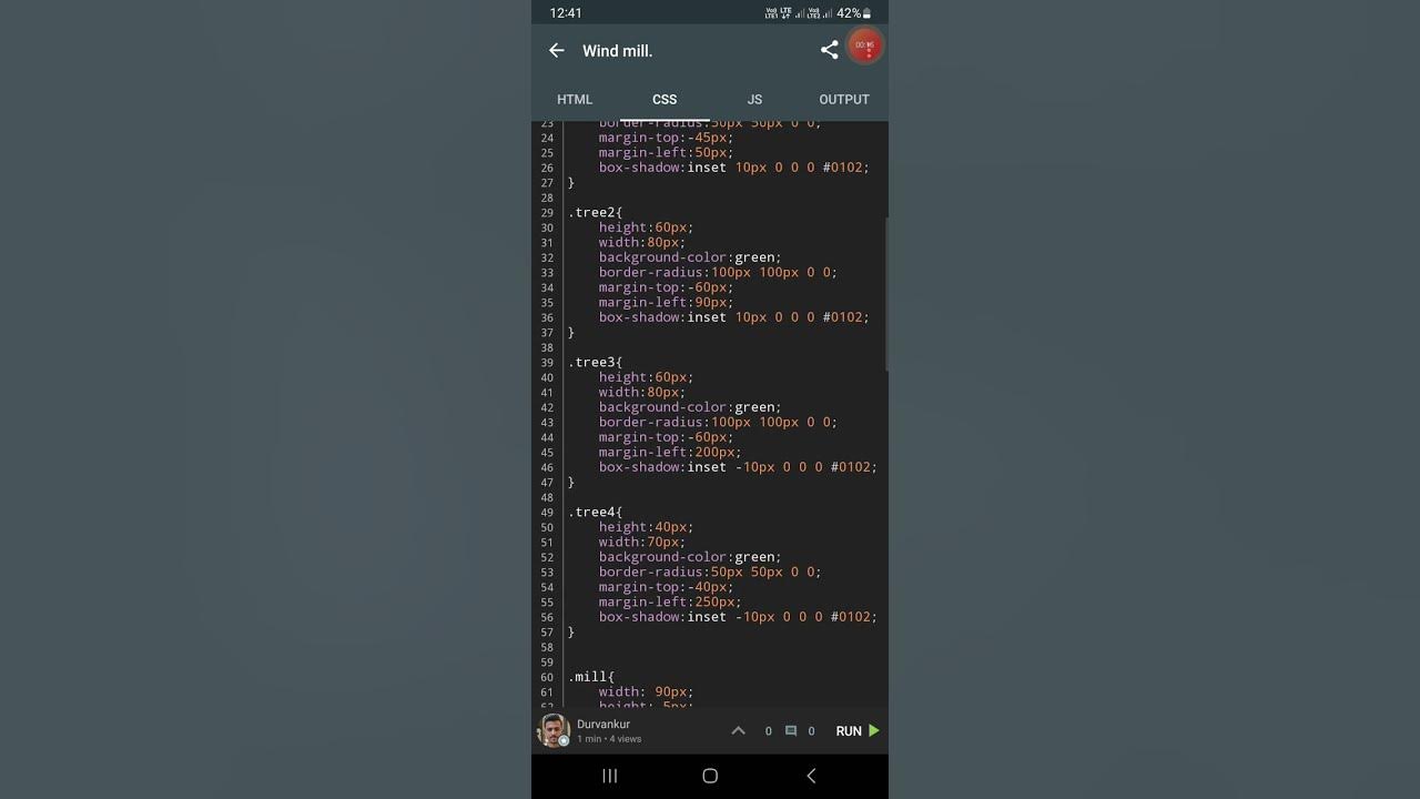 Wind Mill Using Codes Dlearner2498 Coding Dcoder Youtube