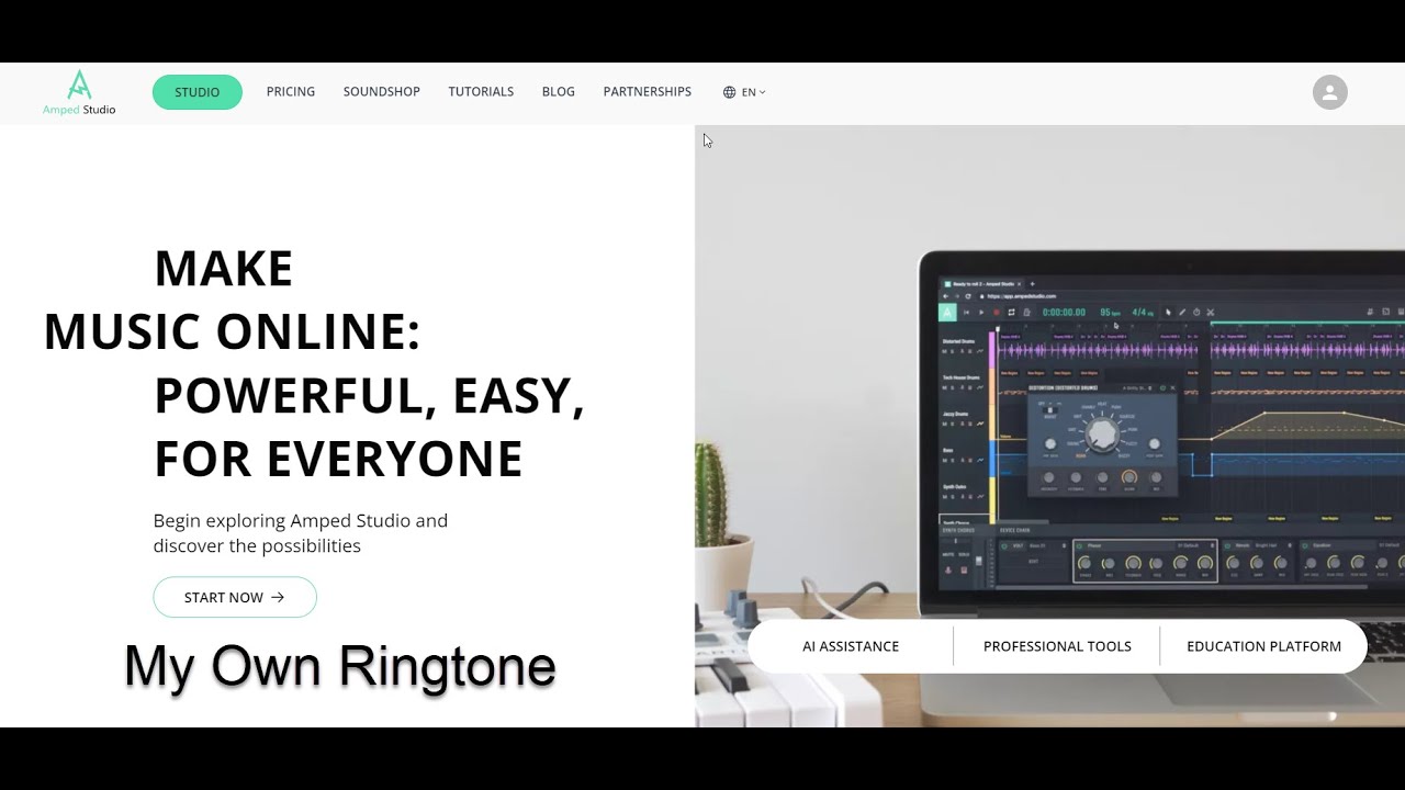 Ringtone - Make your own in AmpedStudio! - YouTube