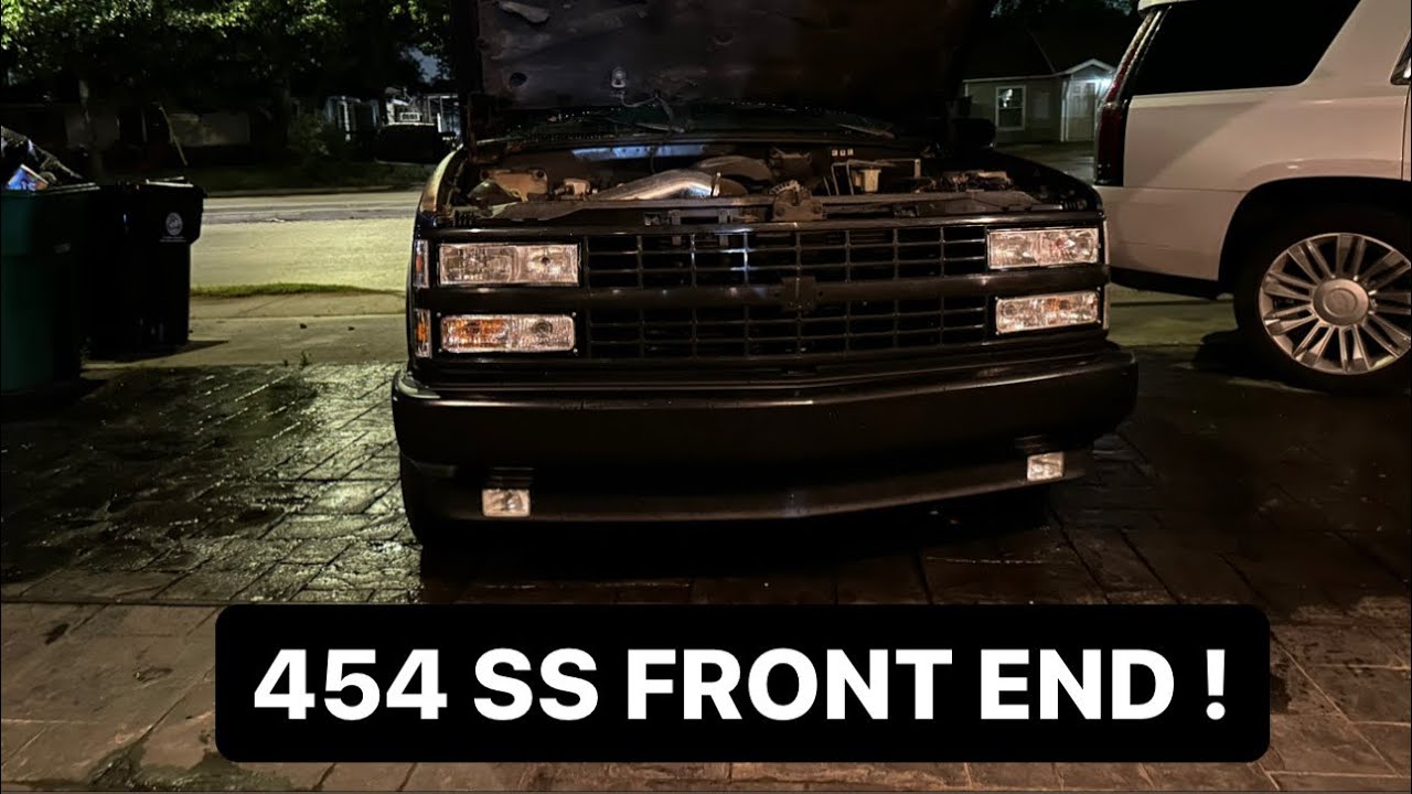 LS SWAP OBS GETS NEW CUSTOM 454 SS FRONT END! - YouTube