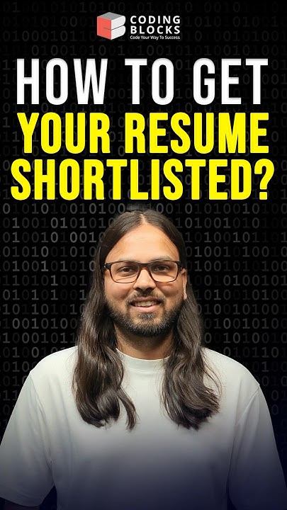 How to Get Your Resume Shortlisted in Top Companies | Tips by Abhishek Bhaiya! #code # ...