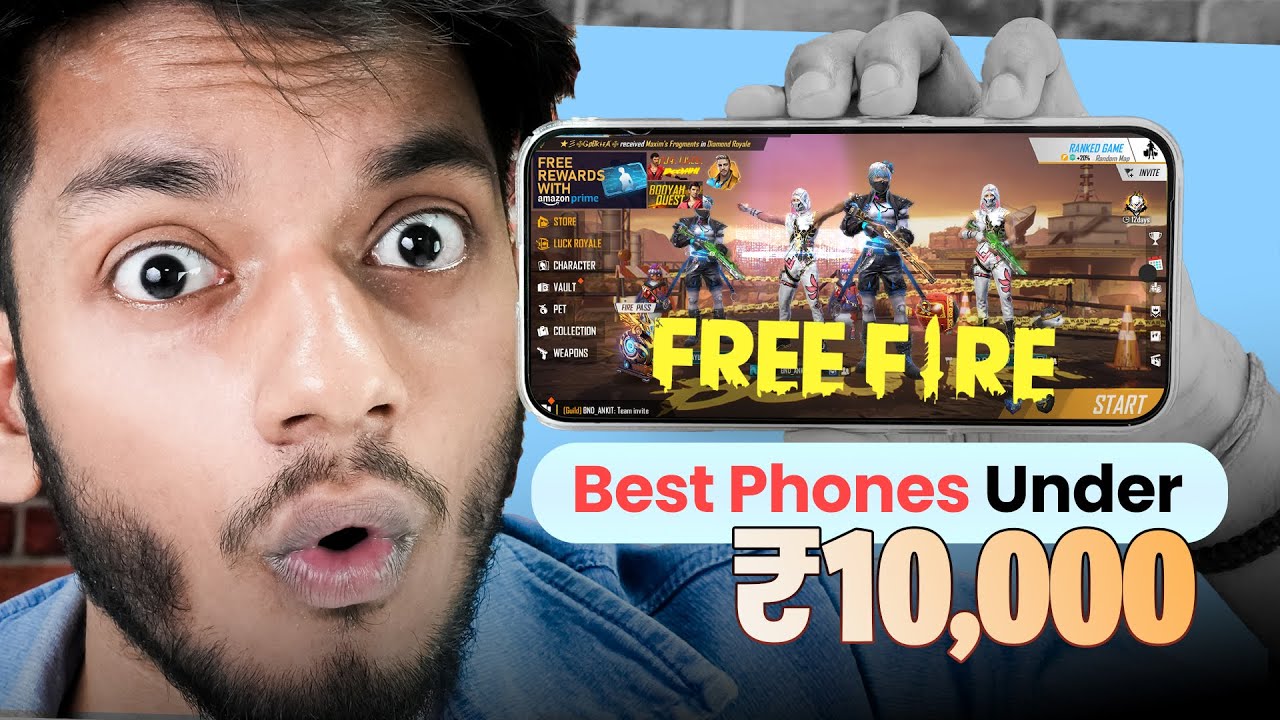 Best Budget 5G Gaming Phone for FREE FIRE MAX Under ₹10,000! - YouTube