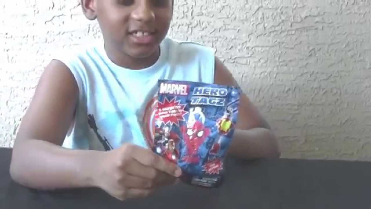 IRON MAN, THOR, BLIND BAG MARVEL HEROS TAGZ | BLIP TOYS!! - YouTube