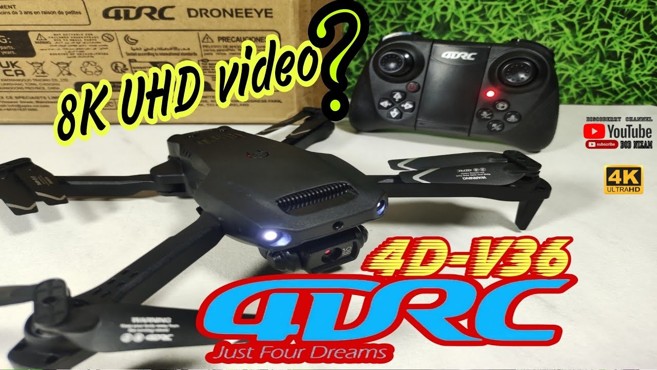 4DRC V36 Drone [Obstacle Avoidance & 8K UHD Video] - YouTube