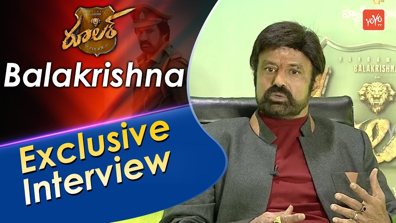 Balakrishna Interview About Ruler Movie | Balayya Ruler | Ruler Movie ...