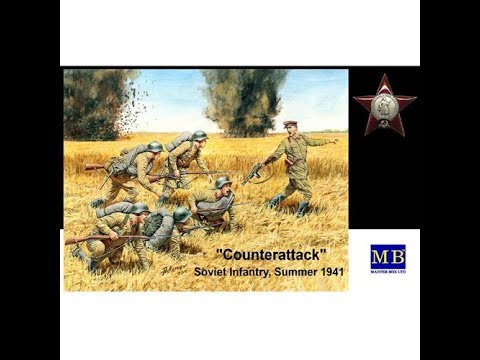 Master Box 3563 Counterattack Soviet infantry, summer 1941 - YouTube
