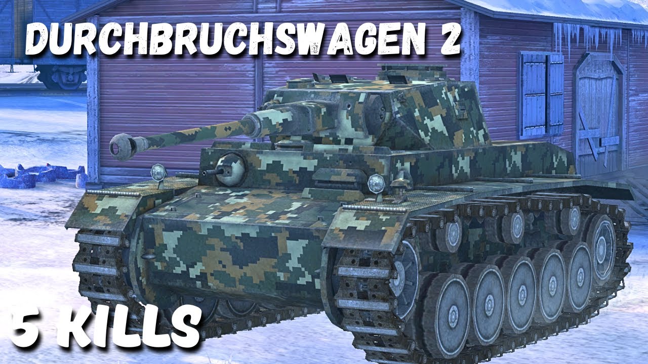 Durchbruchswagen 2 - 5 KILLS | 1,5 K Damage, WoT Blitz Replay - YouTube