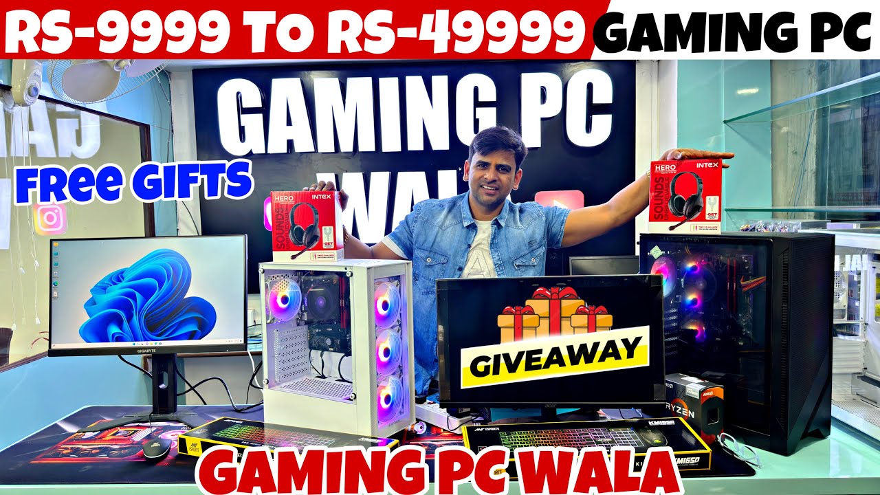 सबसे सस्ता Rs-9999 TO 49000 Gaming Pc | Gaming Pc Wala | Best Budget Gaming Pc in Nehru Place ...