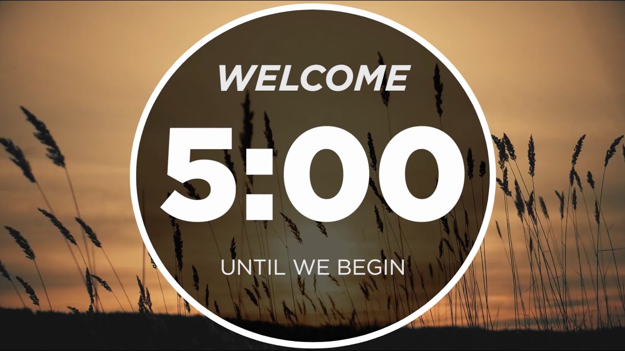 Five Minute Wheat Field Sunset (Countdown) - YouTube