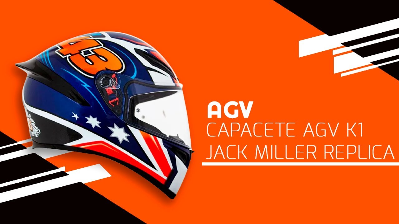 Unboxing: AGV K1 Jack Miller Replica - YouTube